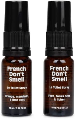 Toilet Spray for Poop – Travel Size (2 x 0.34oz) – All scents – Made in ...