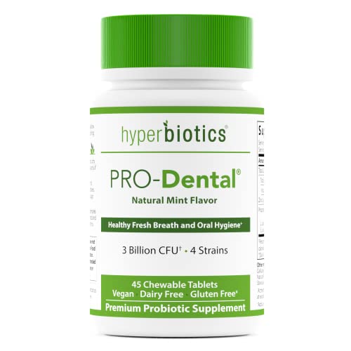 Hyperbiotics Pro Dental Probiotic with BLIS K12 and M18 | Premium Vegan ...