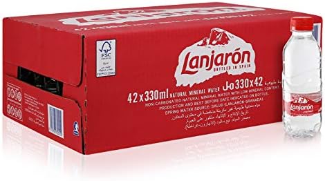 Lanjarón Pure Natural Mineral Water Carton, 42 X 330 ml price in UAE ...