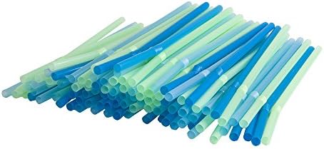 Flexi-Strawz Disposable Straws for Drinking, Flexible Straws for ...