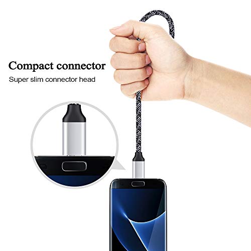 Micro USB Cable, Cebkit 2-Pack 6ft Cell Phone Charger Cords Android ...