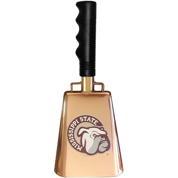 Blue Cow Bell Mississippi State 10" Copper Cowbell - Official M-State ...