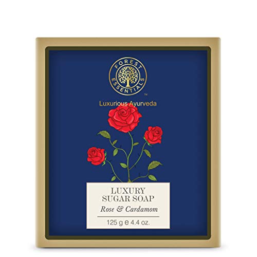 Forest essentials Luxury Sugar Soap(N) Rose & Cardamom 125 gms - Car ...