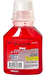 Amazon.com : Major Mapap Adult Rapid Burst Cherry Extra Strength ...