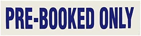PRE BOOKED ONLY Sticker for Mini-Cabs Etc. - Outdoor Grade Vinyl ...