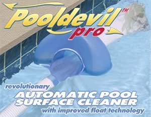 Amazon.com : Automatic Pool Surface Cleaner by Pooldevil Pro : Swimming ...