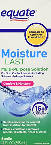 Equate Moisture Last Multi Purpose Solution For Soft Contact Lenses ...