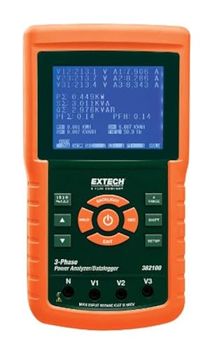 Extech 382100 1200A 3-Phase Power Analyzer/Datalogger in Oman | Whizz ...