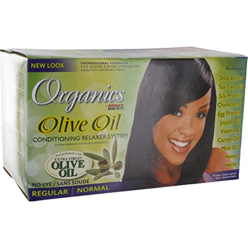 Optimum Creme Relaxer Africa's Best Organics Olive Oil Conditioning