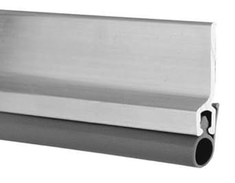Pemko Door Jamb Weatherstrip Kit with Screws, Mill Finish Aluminum with ...