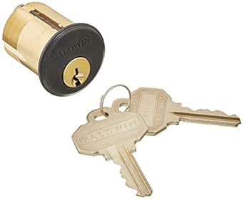 Baldwin 8325.102 Mortise Lock Cylinder 1-1/2" Diameter, Oil Rubbed ...