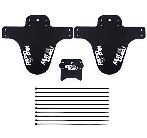 Mountain Bike Mudguards Set, XCOZU 3Pcs Folding Bicycle MTB Mud Guards ...