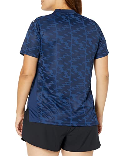 Adidas Primeblue Contivo 21 Soccer Jersey Blue Camo Women’s Size Large ...