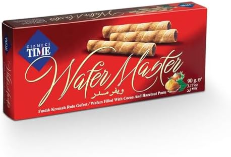 سعر Cizmeci Time Wafer Master with Hazelnut Cream, 90g - Pack of 1 فى ...