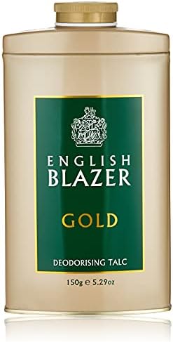 English Blazer Gold Talc - 150 g price in UAE | Amazon UAE ...