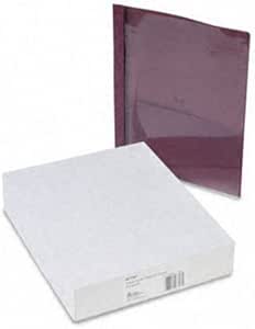 Amazon.com : Avery Clear Front Report Covers, Burgundy, Pack of 25 ...