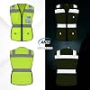 Uno Mejor Reflective Vest for Women, Mesh Womens Safety Vest with 11 ...