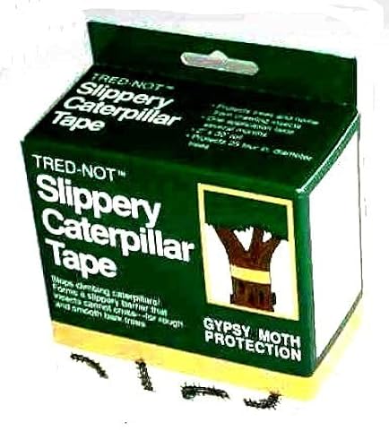 Gypsy Moth/Tent & Oakworm Caterpillar Tree Band Barrier Tape Protection ...
