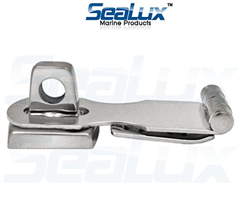 SeaLux Marine Stainless Steel Safety Swivel Hasp and staple - MasterBasser