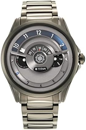 سعر Titan Analog Gray Dial Men's Watch-1830QM01 فى السعودية | بواسطة ...