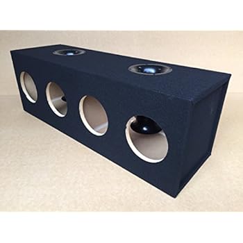 Amazon.com: Custom Ported/Vented Sub Box Subwoofer Enclosure for 4 8" Subs - 4" Aeroports 35 Hz ...
