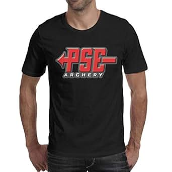 Amazon.com: Mens Guys Casual PSE-Archery-PSE-Logo-Breathable Tee Shirt ...