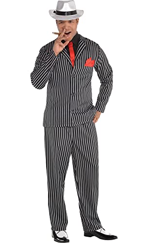 Mua amscan Adult Mob Boss Costume, Medium - 40-42, 1 Pc, Black trên ...