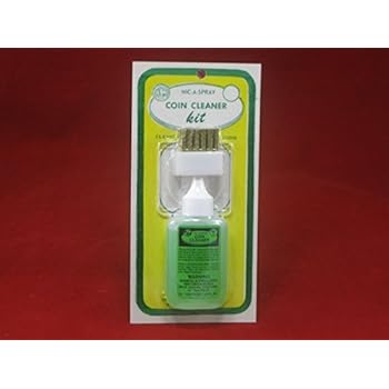 Amazon.com: Nic-A-Spray Silver Coin Cleaner Kit: Toys & Games