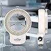 Annhua Microscope LED Ring Light with Dimmer Control, 144 LED ...