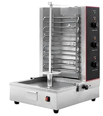 Amazon.com: 3 Zone 6KW Electric Gyro Machine Vertical Broiler ...