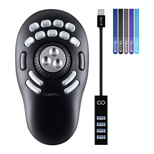 Contour Design ShuttlePRO v2 USB Multimedia Controller for Windows and ...