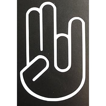 Amazon.com: Shocker Hand Sign Car Decal / Sticker - Lime Green: Automotive