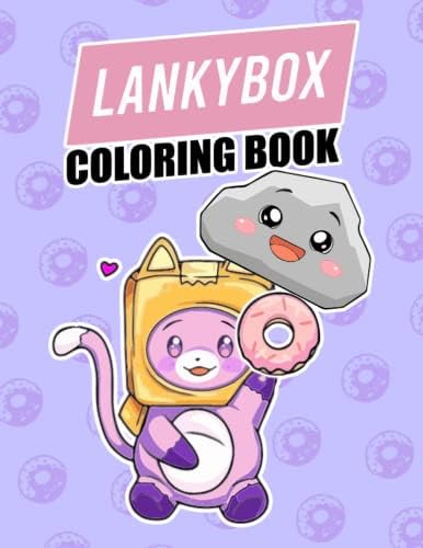 LankỵBox Coloring Book: Premium Illustration Pages to Color With One ...