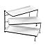 Amazon.com | CreativeWare 2-Tier Buffet Server, Includes 1 Small and 1 ...
