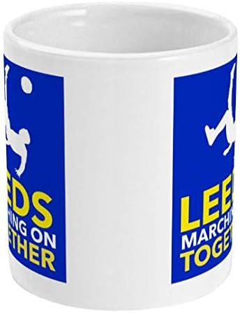 Leeds United FC Championship Winners – Leeds Marching on Together Mug ...