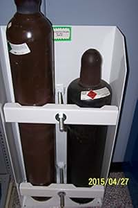 Amazon.com: Torch Bottle Holder, 42" Tall, Dual Clamping, 9" Max ...