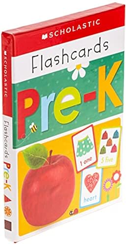 Get Ready for Pre-K Flashcards: Scholastic Early Learners (Flashcards ...