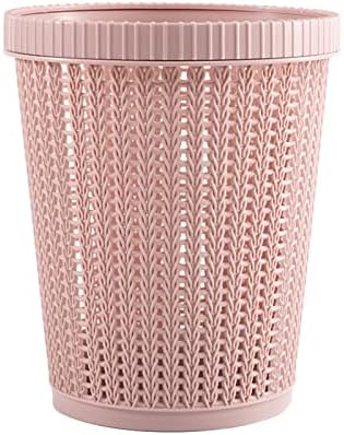 BAZSO Wastebaskets, Garbage Bin Recyclable Garbage Basket (Color : PINK ...