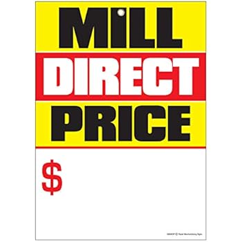 Amazon.com : G60TUF Carpet Roll Inventory Tag - Grommet Reinforced ...