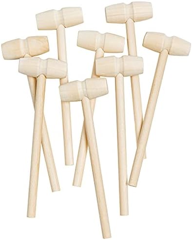 Mini Breakable Heart Hammer Mallet, Valentine's Day Wooden Hammers for ...