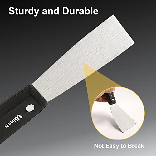 7 PCS Drywall Tools,Putty Knife Scraper Tool,Stainless Steel Paint ...