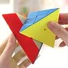RainbowBox 4x4 Pyraminx Magic Cube 4x4x4 Pyramid Speed Cube Stickerless ...
