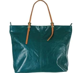 Latico Women's Nadia Tote 7958, Emerald/Tan Leather, US: Handbags ...