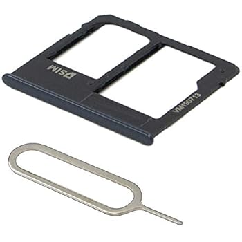 Amazon.com: Dual SIM Card Tray Slot Holder Adapter for for Samsung ...