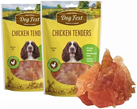 Dog Fest Chicken Tenders For Adult Dogs,Dog Treats - 90G (3.17Oz) price ...
