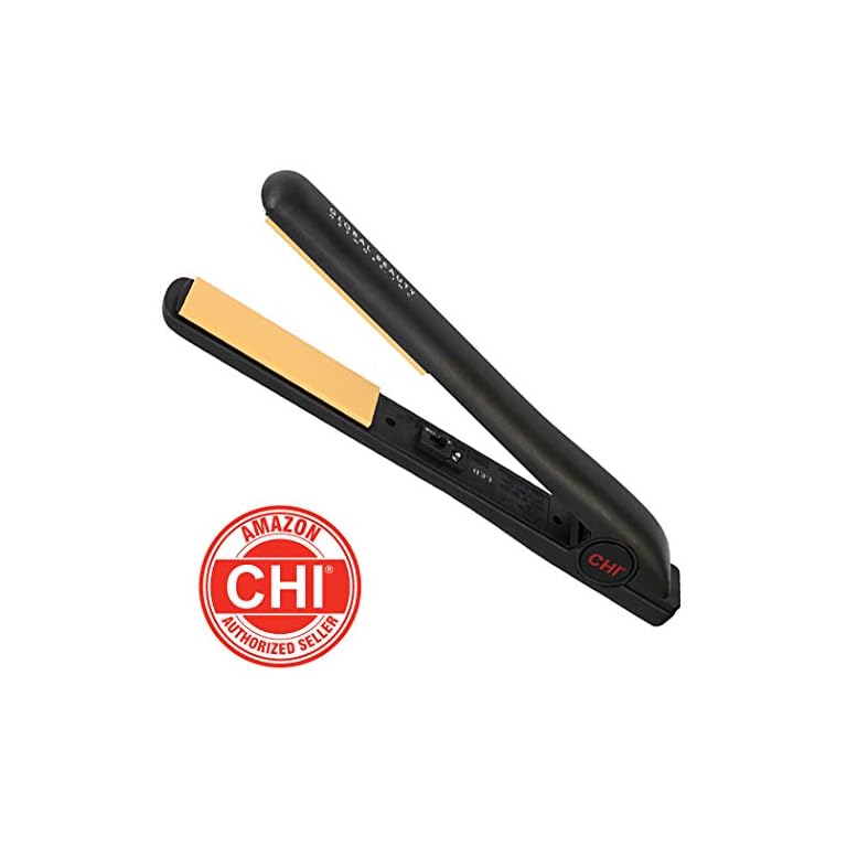 CHI Original Ceramic Hair Straightener Flat Iron | 1 Inch Ceramic ...
