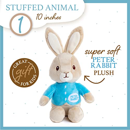 KIDS PREFERRED Beatrix Potter Peter Rabbit Gift Set with Stuffed Animal ...