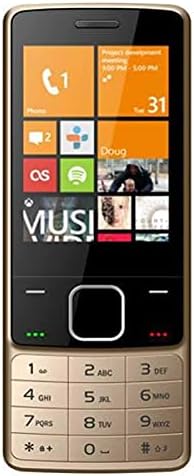 سعر Darago F18 Dual SIM Mobile Phone - 2G, 2.8 Inch, Golden فى مصر ...