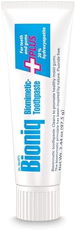 Bioniq Plus Biomimetic Toothpaste with 20 Percent Hydroxyapatite for ...