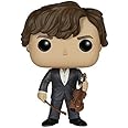Amazon.com: Funko POP TV: Sherlock - Sherlock Holmes with Violin Action ...